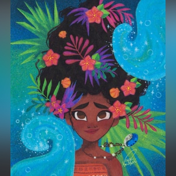 Disney | Wall Decor | Disney Artist Print Wonderground Gallery Moana ...